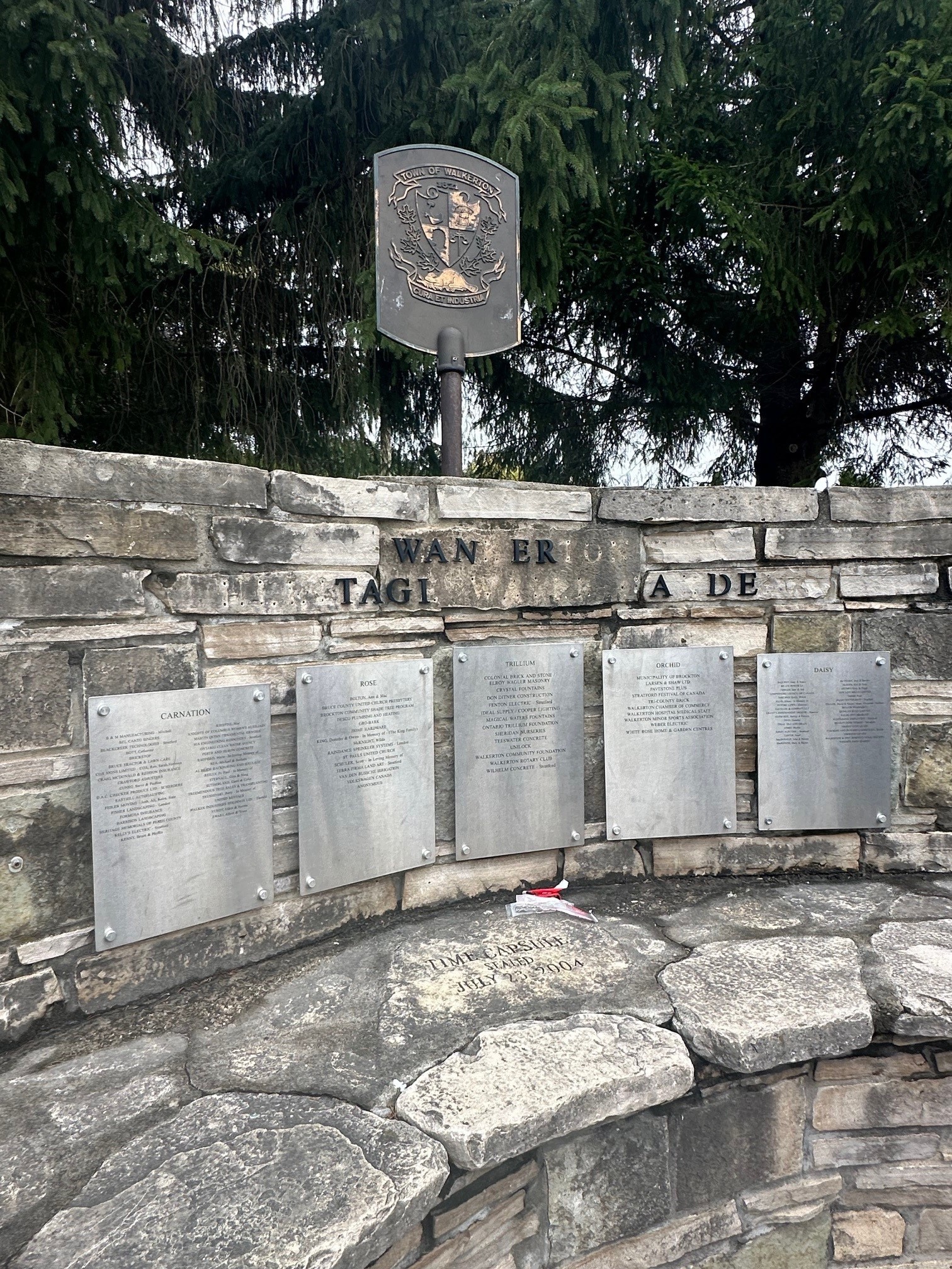 Walkerton Water Commemoration | Municipality of Brockton